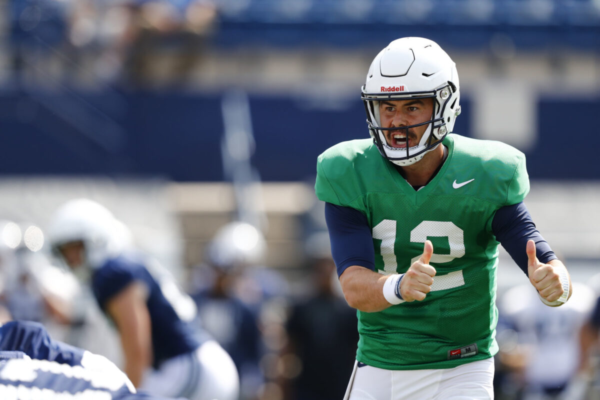 BYU football quarterbacks don’t appear to be letting the competition ...